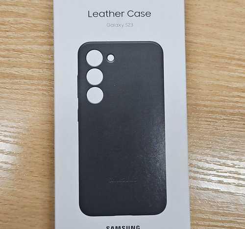 Чехол Leather case для Samsung Galaxy S23