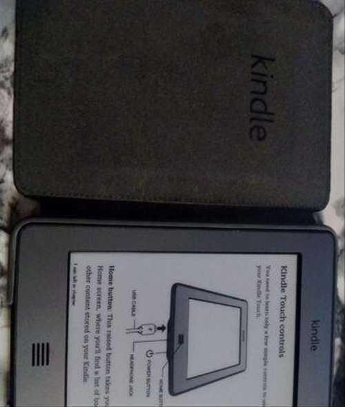 Электронная книга Kindle touch