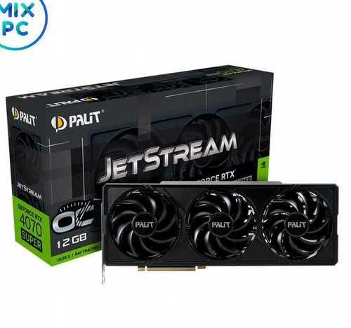 Видеокарта RTX4070 Super 12Gb Palit jetstream OC NED407ST19K9-1043J