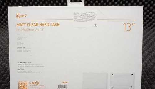 Защитный чехол LAB.C labc-447-CR MacBook Air 13"
