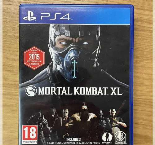 Mortal kombat XL. Игра для PS4 / Playstation 4