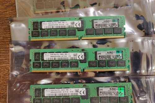 Новая серверная память HPE DDR4 32Gb 2666Mhz