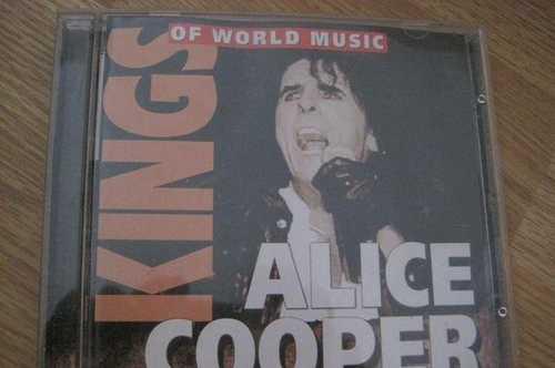 Диск Alice Cooper "Kings Of World Music" 2001 CD