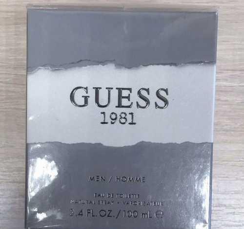 Туалетная вода Guess 1981 для мужчин