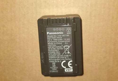 Оригинальные аккумуляторы для видеокамер Panasonic