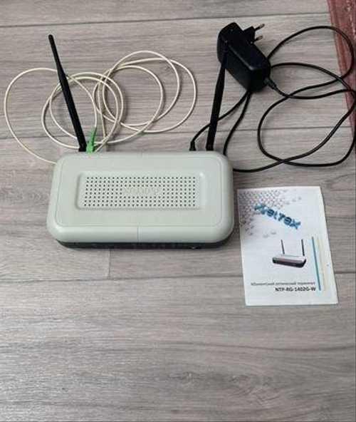 Wifi роутер оптический Eltex NTE-RG-1402G-W