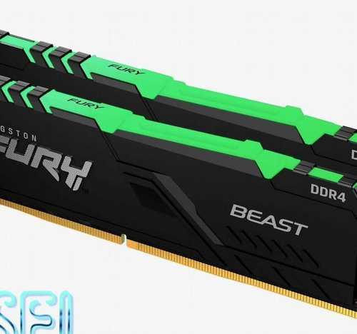 Оперативная память DDR4 16 GB (2x8 GB) 3200 MHz