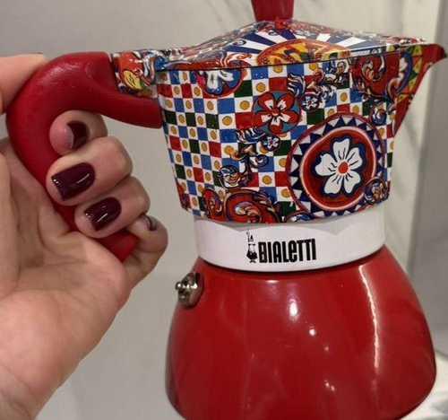 Гейзерная кофеварка bialetti dolce and gabbana