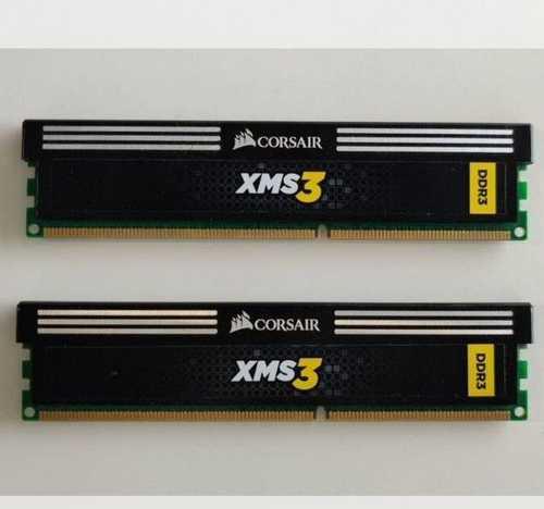 DDR3 Corsair XMS3 4Gb (2x2Gb) 1600 Mhz