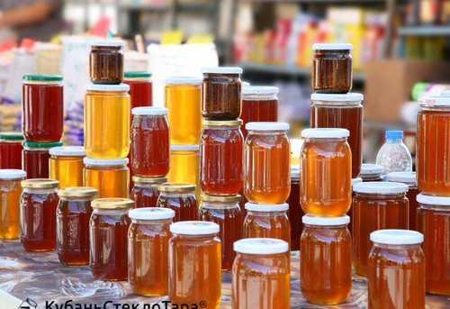 Банки для мёда из стекла и пластика