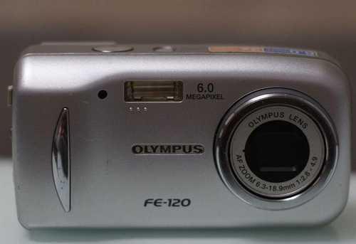 Компактный фотоаппарат olympus fe-120