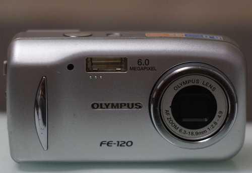 Компактный фотоаппарат olympus fe-120