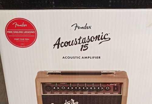 Fender acoustasonic 15 combo