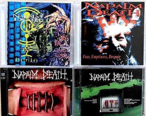 Napalm Death музыка на сд дисках