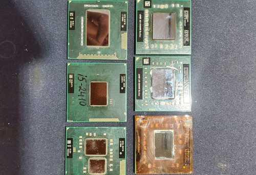 Процессоры для ноутбуков Intel AMD