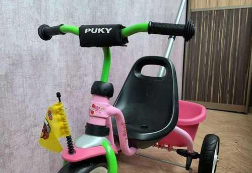 Трехколесный велосипед puky Ceety pink/kiwi