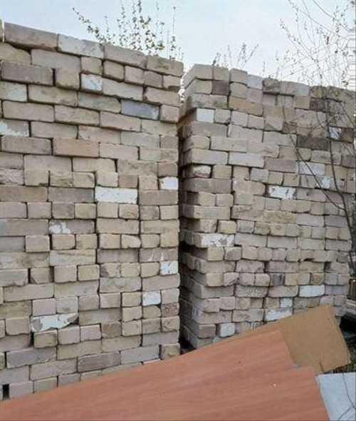 Кирпич белый силикатный бу