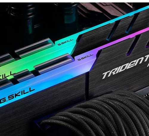 GSkill Trident Z RGB 16Гб (2х8Гб) DDR4-3000 для пк