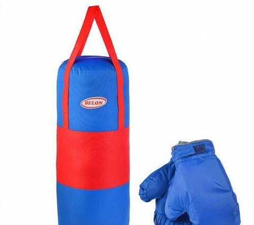 Новый Набор для бокса: груша 60х25см с перчатками