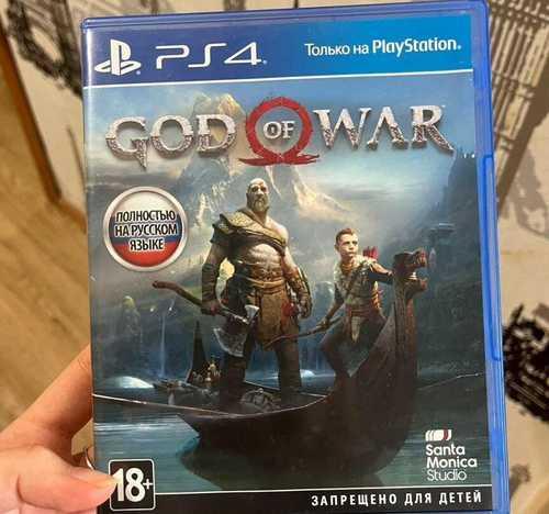 Игра на ps4 got of war