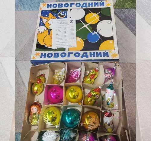 Елочные игрушки СССР