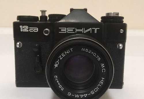 Плёночный фотоаппарат Зенит сд Helios 44M-6
