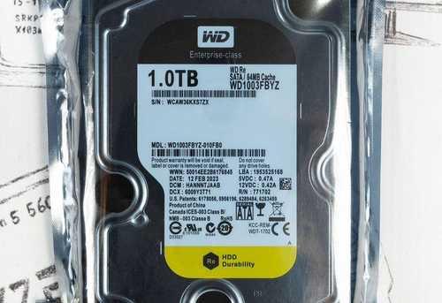 3.5" жесткий диск Western Digital Black RE4 1Tb