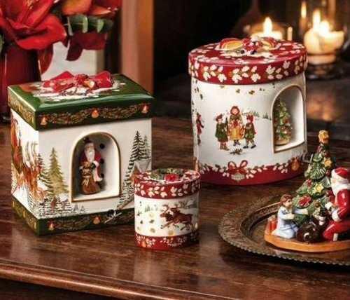Новогодние шкатулки villeroy & boch