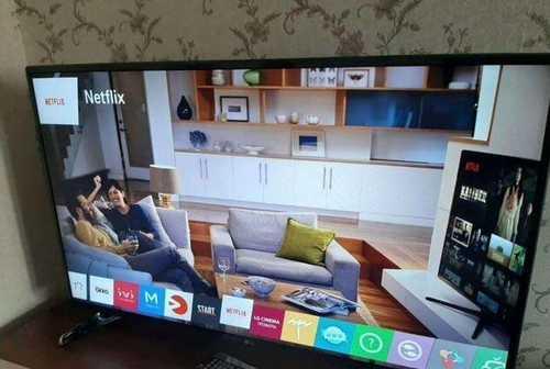 Большой телевизор LG 49(125) Smart TV WI-FI 3D