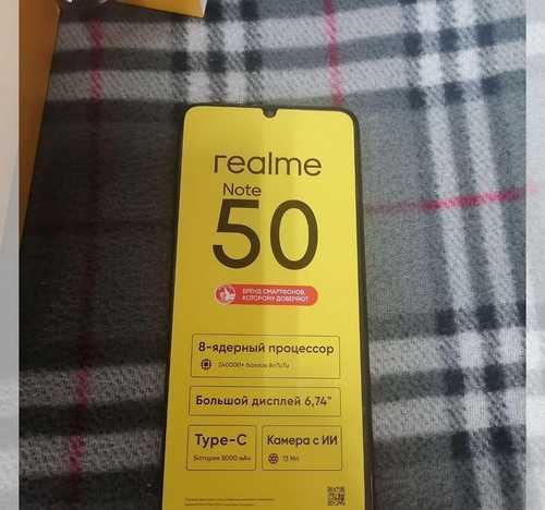 realme Note 50, 3/64 ГБ