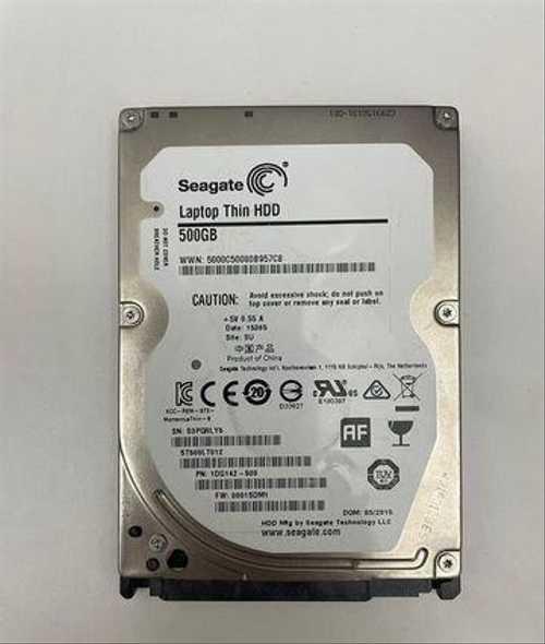 Seagate laptop thin hdd 500gb