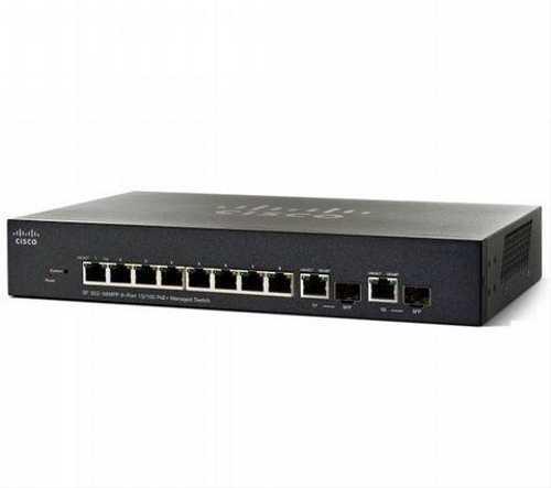 Коммутатор Cisco SF350-08-K9-EU