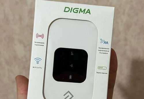Портативный роутер 3G/4G Digma Mobile WiFi DMW1880