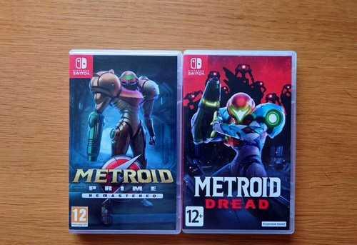 Metroid Dread и Metroid Prime Remastered (switch)