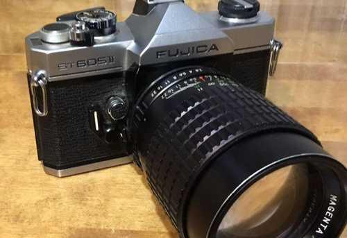 Fujica st605(2) +Pallas Magenta AM 12,8/f135mm