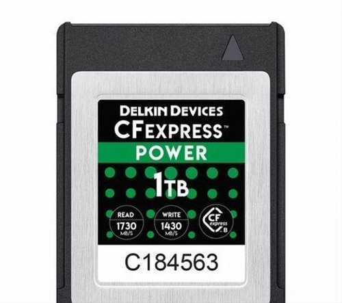Карта памяти Delkin Devices Power CFexpress 1TB dc