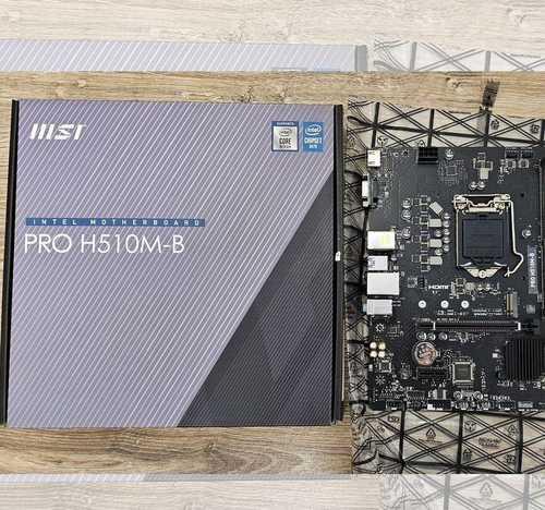 Материнская плата MSI PRO H510M-B, LGA 1200