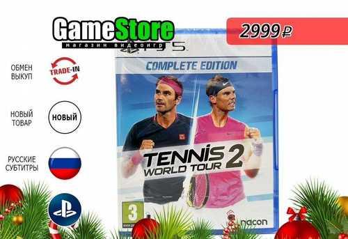 Tennis World Tour 2 Русские субтитры PS5 Новый