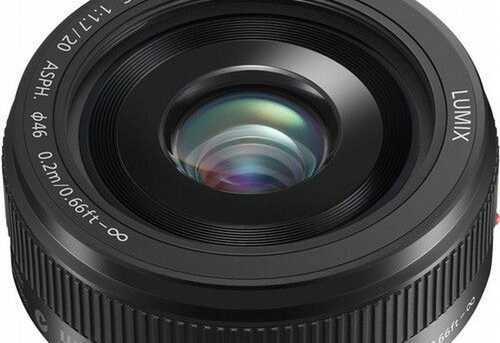 Panasonic Lumix G 20mm f/1.7