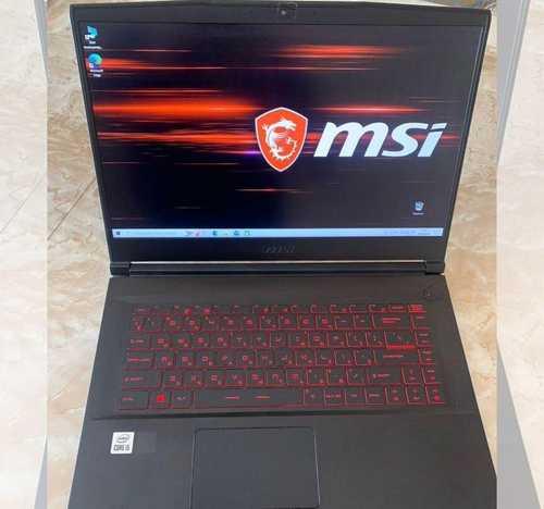 Msi GF65 RTX 3060 6gb/i5 10Gen/SSD512gb/Ram 16gb