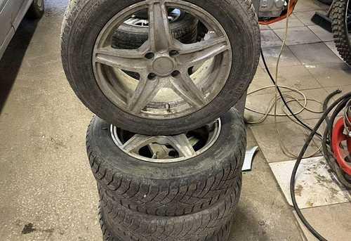 Колеса на литвх дисках ваз 175/65 R14