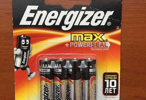 Батарейки AAA 4шт. Energizer (США)