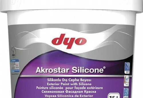 Краска акрил-силиконовая Akrostar Silicone, DYO, 1