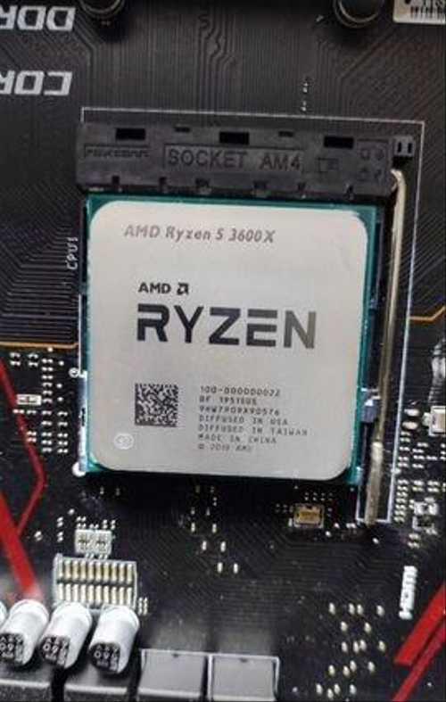 Процессор AMD Ryzen5 3600X