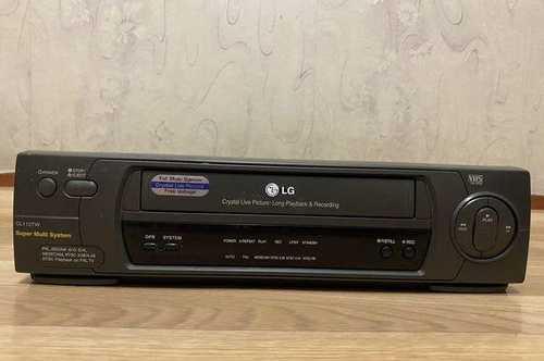 LG кассетный видеомагнитофон