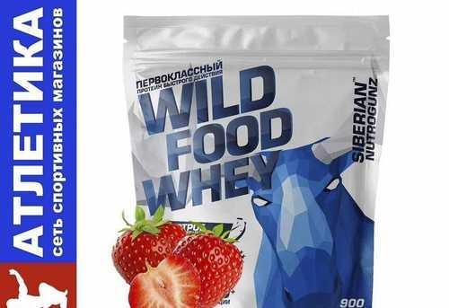 Сибирский протеин Wild Food Whey клубника