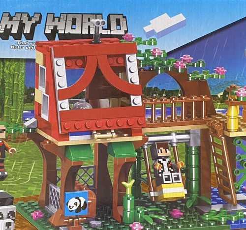 Lego minecraft китайский