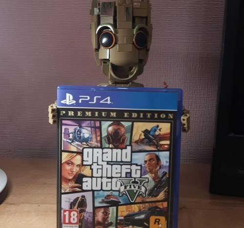 Диск на PS4 GTA 5 Premium Edition