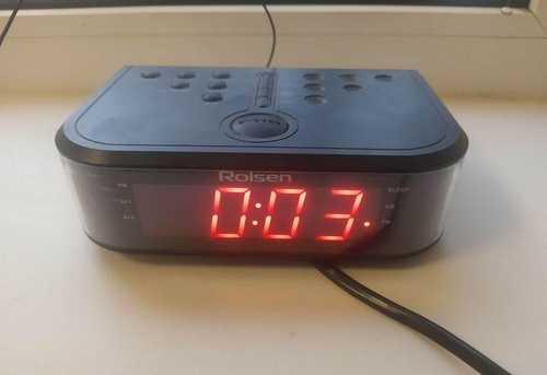 Часы-будильник-радио Rolsen