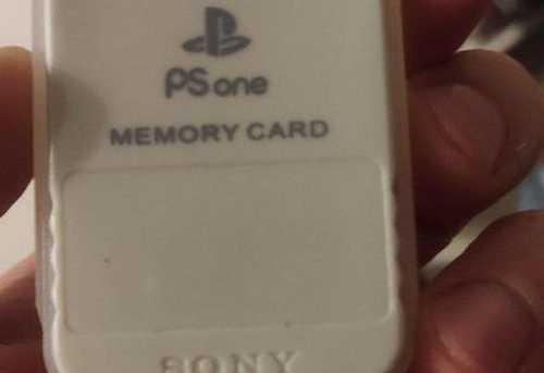 Карта памяти PS ONE Playstation 1